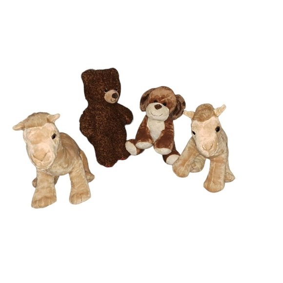 Toys | Build A Bear Lot Plush Petting Zoo 2 Giraffes Birthday Bear Dog ...